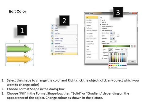 Flowchart Parallel Process 3 Stages Extending Arrow Powerpoint Slides