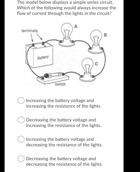 Simple Series Circuit With Switch