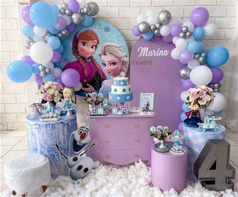 Украса за Рожден Ден Замръзналото Кралство Frozen Детски партита Клоуни Пловдив Пре