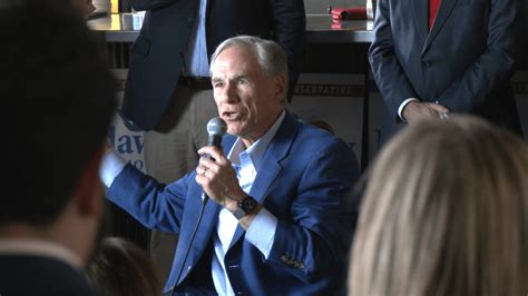 Governor Greg Abbott Visits Abilene Endorses District 71 Candidate