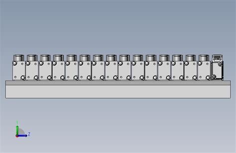 1182 电磁阀汇流板安装 SOLIDWORKS 2015 模型图纸下载 懒石网