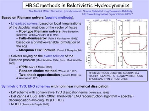 Ppt Numerical Relativistic Hydrodynamics And Magnetohydrodynamics And Extragalactic Jets