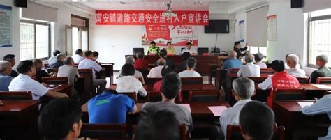 富安镇道路交通安全进村入户宣讲活动首站在西场村开讲杨月霞案例村民