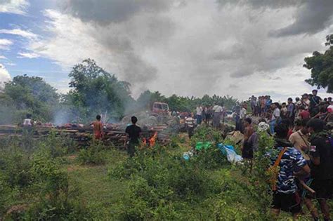 ယင်းမာပင်၊ စုန်းချောင်းရွာတွင် Pdf နှင့် ရွာသား ၁၄ ဦးကို စစ်ကောင်စီဖမ်းဆီးသတ်ဖြတ်