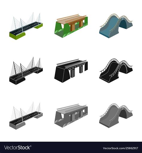 Isolated Object Connection And Design Sign Vector Image
