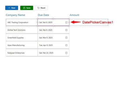 Power Apps How To Create An Editable Table