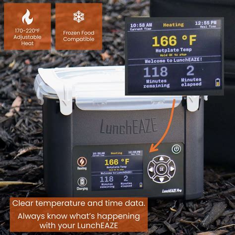 Luncheaze Pro The Smartest Self Heating Lunchbox