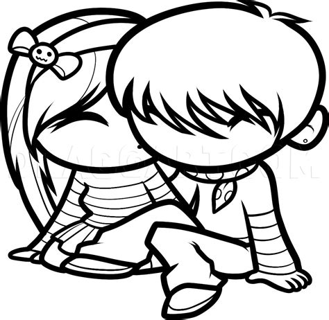 How To Draw Cute Love Cute Love Drawing Step By Step By Dawn Dragoart