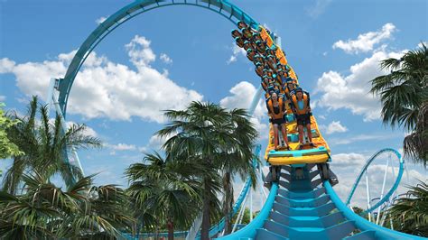 Seaworld Makes Waves With 3 Groundbreaking New Roller Coasters Sea