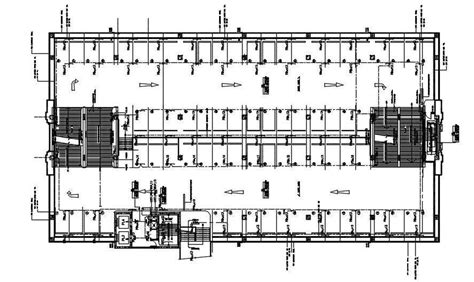 Top And Side View Of The Ramp Section With Concrete Flooring Details Is
