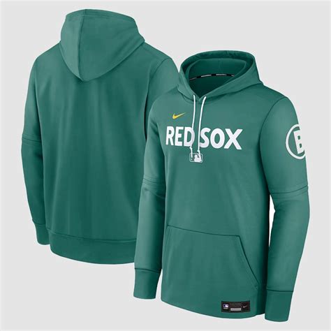 Boston Red Sox Nike City Connect Hoodie Green And Yellow