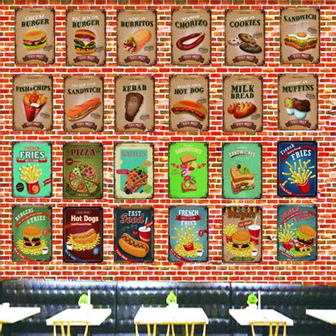 빈티지 금속 주석 징후 벽 펍 주방 레스토랑 홈 아트 장식 빈티지 포스터 Cuadros La 4613a명판 And 사인 Aliexpress