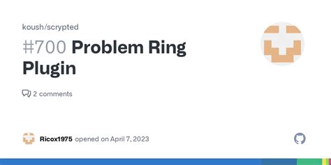 problem ring plugin · issue 700 · koush scrypted · github