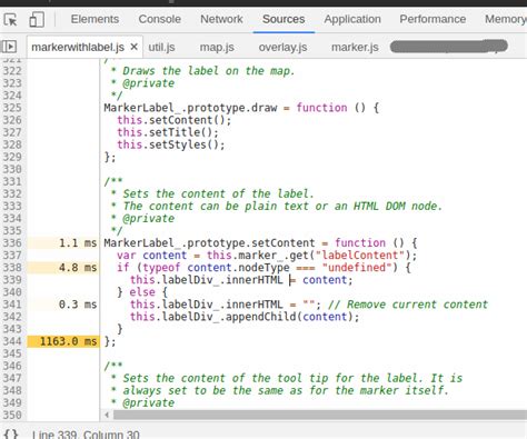 Javascript Setposition On A Single Marker Triggers Setcontent For All Markers Stack Overflow
