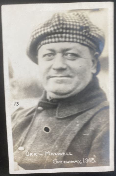 Mint Usa Rppc Postcard Speedway 1915 Orr Maxwell Race Car Driver