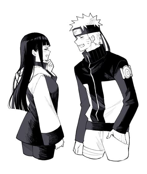 Uzumaki Naruto And Hyuuga Hinata Naruto And 1 More Drawn By Ting
