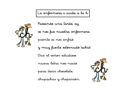 El Carromato Infantil La Letra Ch
