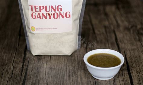 Ganyong Porridge Editorial Photo Image Of Bowl Wooden 137596861