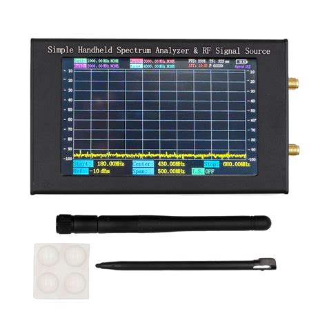 Zq6 Handheld Spectrum Analyzer With Tracking And Signal Source Wide Range 35mhz 6000mhz Advanced