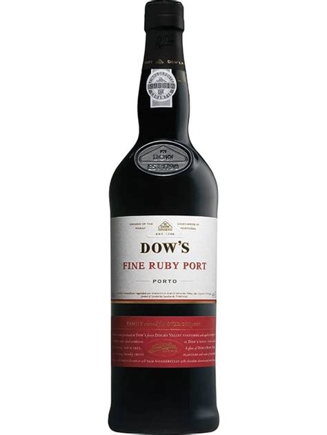 Dows Fine Ruby Port 750ml Price In Mumbai Review Tasting Notes Livcheers
