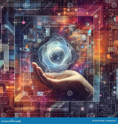 Quantum Computing Concept Stock Illustration Illustration Of Advertising 293124260