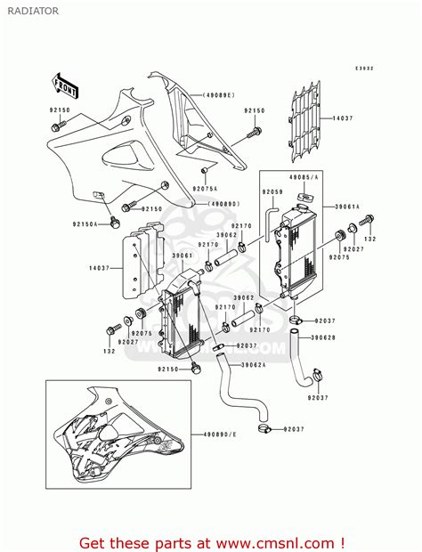 1998 Kx 250 Parts Diagram Metrfree