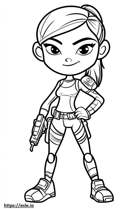 Lucy Mini Force Dessin Coloriage
