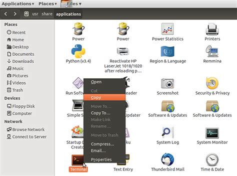 Create Application Desktop Shortcut In Ubuntu Gnome Classic