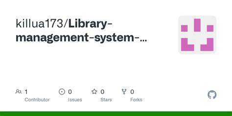 Github Killua173library Management System Csharp