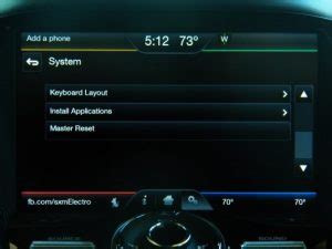 Doing A Ford MyFord Touch Master Reset Five Star Ford North Richland Hills