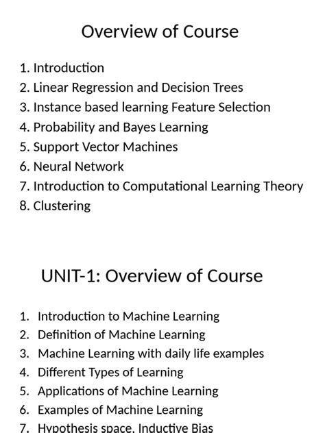 machine learning unit 1 1 pdf machine learning data science