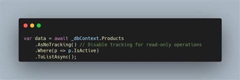 dotnet efcore performance apis softwareengineering csharp