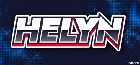 Helyn Text Effect And Logo Design Name