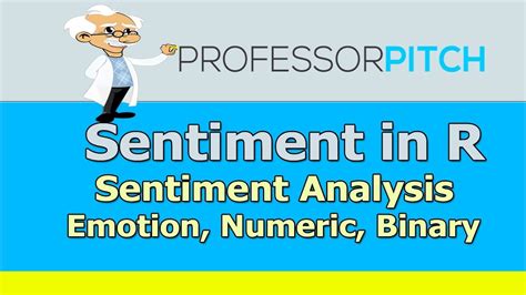 Text Mining Sentiment Analysis In R Youtube