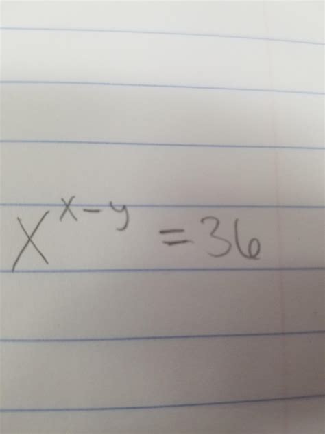 How Do I Find The Smallest Possible Value Of Y If X And Y Are Positive