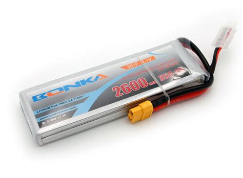 Аккумулятор Bonka LiPo Battery 4S1P 14.8V 2600mAh 35C XT60 (BK-2600-35 ...