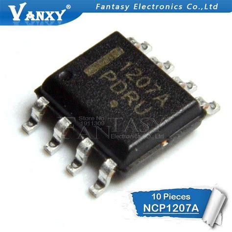 10pcs Ncp1207a Sop 8 Ncp1207 Ncp1207adr2g Ncp1207adr Sop 1207a Smd