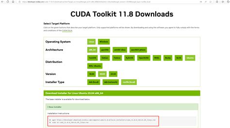 一大模型本地部署文档安装 NVIDIA 显卡驱动CUDACUDNN ubuntu大模型部署 显卡装什么 CSDN博客