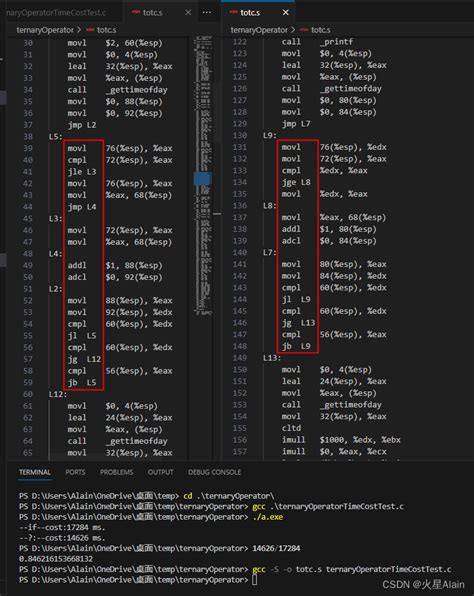 在条件赋值语句中三目运算符和条件判断语句vscode 在标签中使用三目运算 Csdn博客