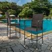 Best Choice Products Outdoor Wicker Bar Stools Set Of 2 W Cushion