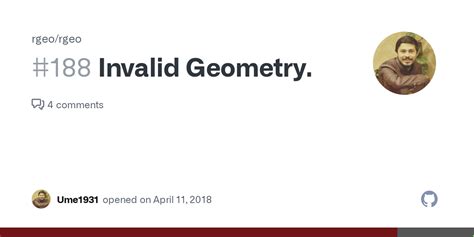 Invalid Geometry Issue Rgeo Rgeo Github