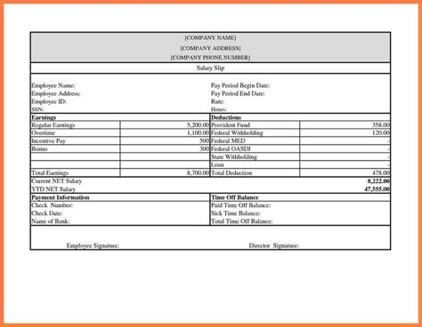Salary Statement Format In Excel Example Of Spreadsheet Salary Statement Format In Excel 2017 18