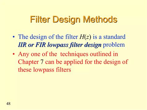 Multirate Signal Processing Pptx