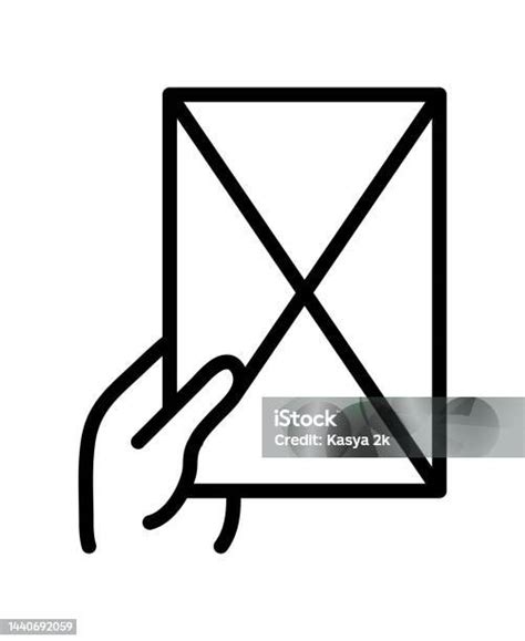 우체국 플랫 라인 아이콘입니다 우편 서비스 모바일 개념 및 웹 디자인 상점에 대한 개요 기호 가방에 대한 스톡 벡터 아트 및 기타 이미지 Istock