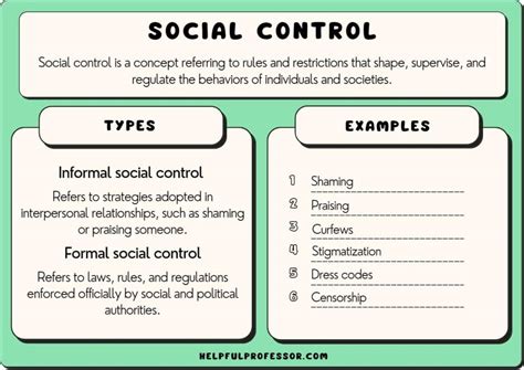 Social Control In Sociology Definition Types And 15 Examples 2025
