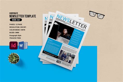 Business Newsletter Template Newsletter Sistec 111258