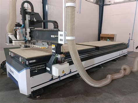 Atc Spindle Nesting Cnc Router Machine 2 Table 9 Kw At ₹ 2500000 In