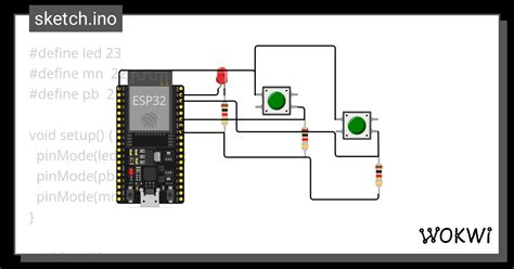 T2 Practica 9 Wokwi Esp32 Stm32 Arduino Simulator