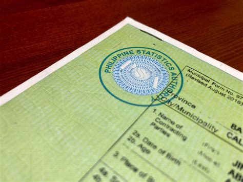How To Get A Psa Marriage Certificate Walk In Or Online