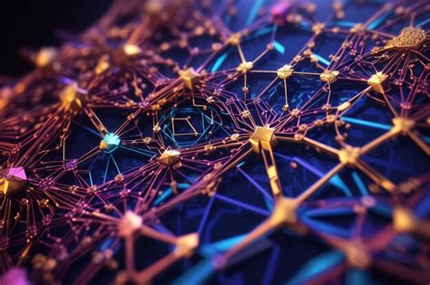 Premium Ai Image Futuristic Processor Cpu Neural Network Artificial Intelligence Network